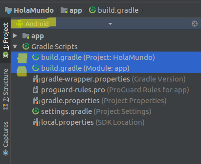 Gradle en Android - Rubén Tejera Cordero
